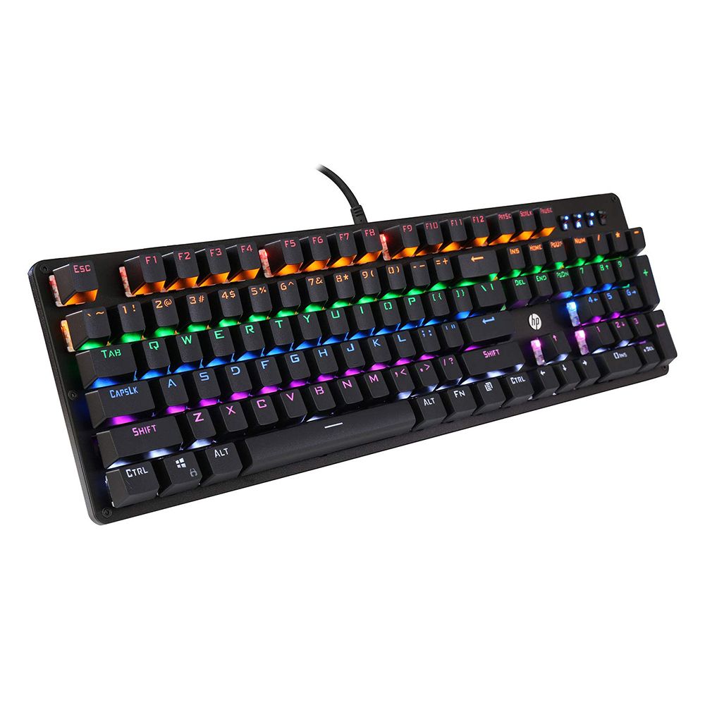 HP GK100F RGB IŞIKLI MEKANİK GAMİNG KLAVYE - Ucuzbudur