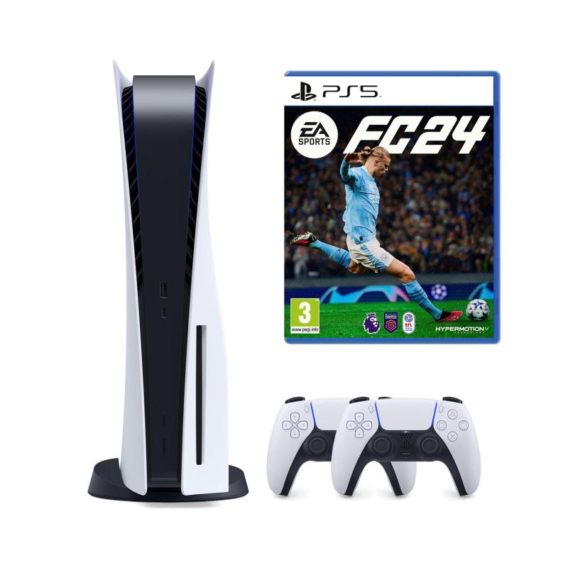 SONY PLAYSTATİON 5 PS5 CD'Lİ +2. KOL + FC 24 OYU... - Ucuzbudur