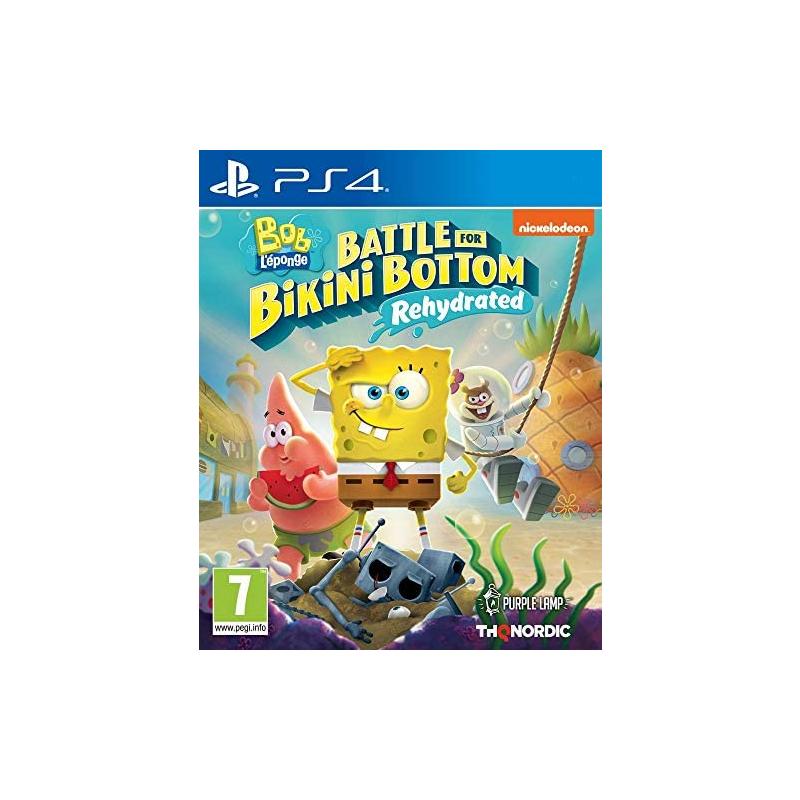 PS4 OYUN SPONGEBOB BATTLE FOR BİKİNİ BOTTOM REHYDRA... - Ucuzbudur