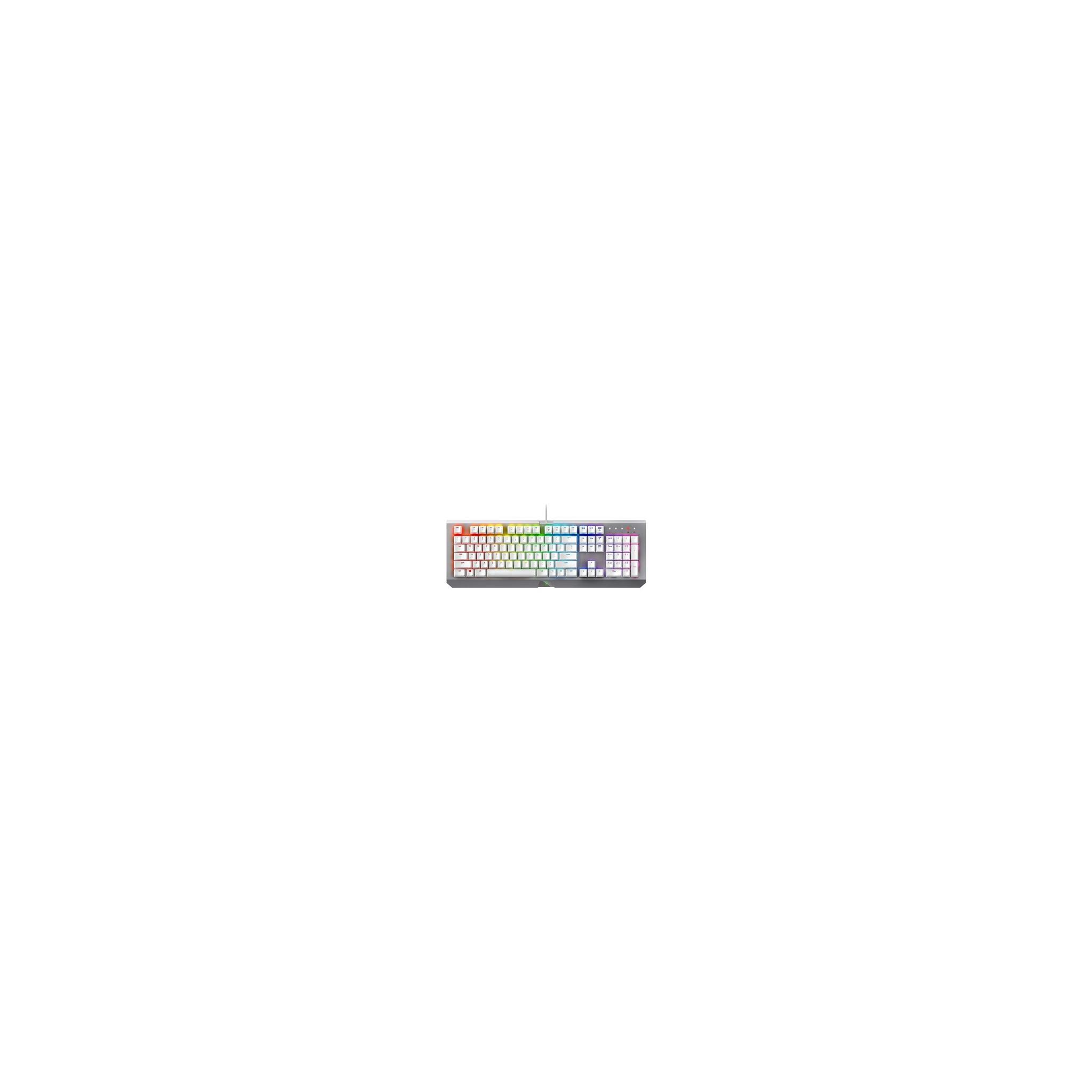 RAZER BLACKWIDOW X CHROMA MERCURY EDITION KLAVYE BEYAZ - Ucuzbudur