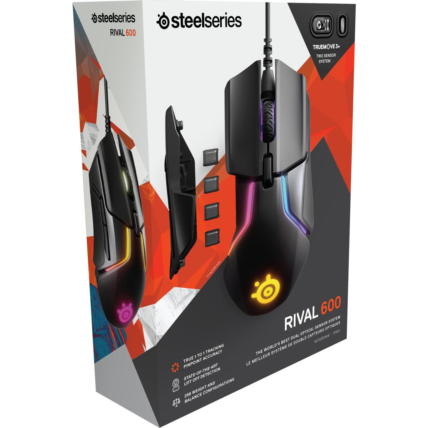 STEELSERIES RIVAL 600 RGB MOUSE - Ucuzbudur