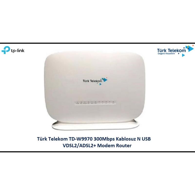 TP-LİNK 11N W9970 TÜRK TELEKOM MODEM - Ucuzbudur