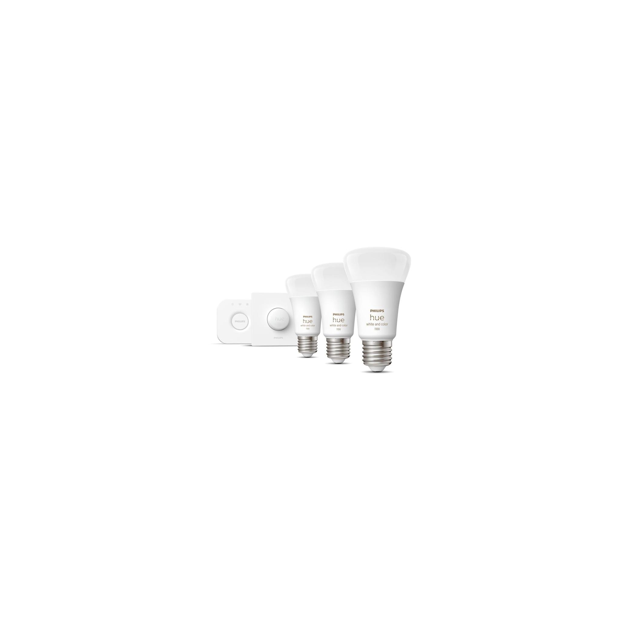 PHİLİPS HUE WCA BUTONLU 3'LÜ E27 AKILLI LED AMP... - Ucuzbudur
