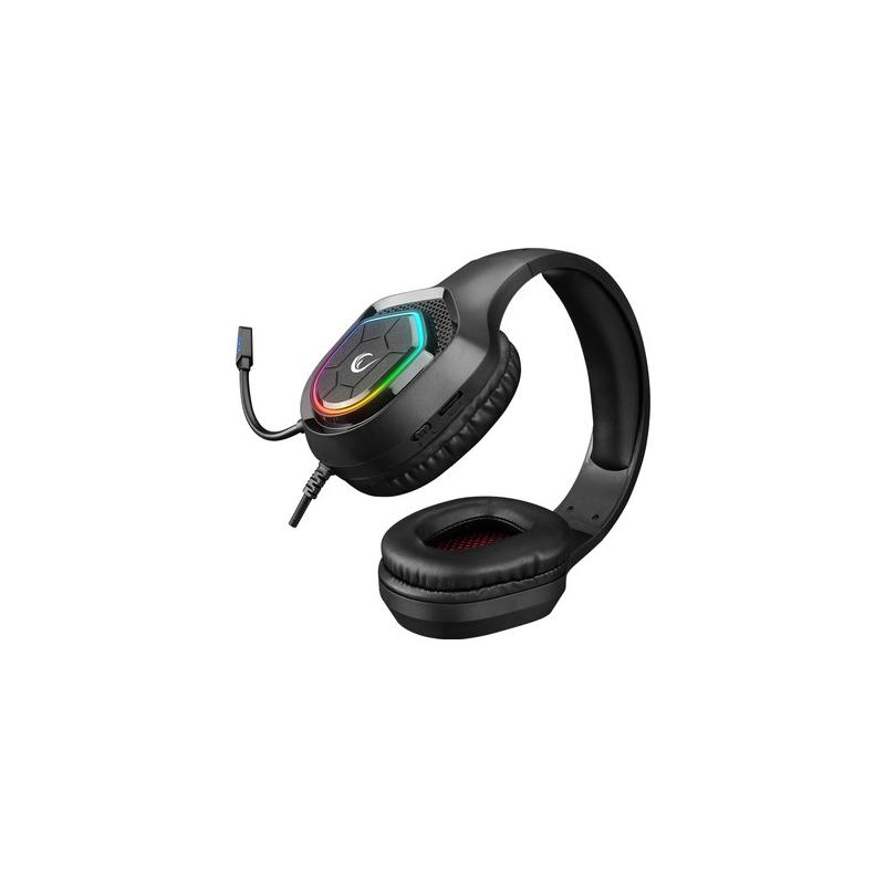 RAMPAGE RM-K90 VECTOR SİYAH RGB LED 3,5MM GAMİNG Mİ... - Ucuzbudur