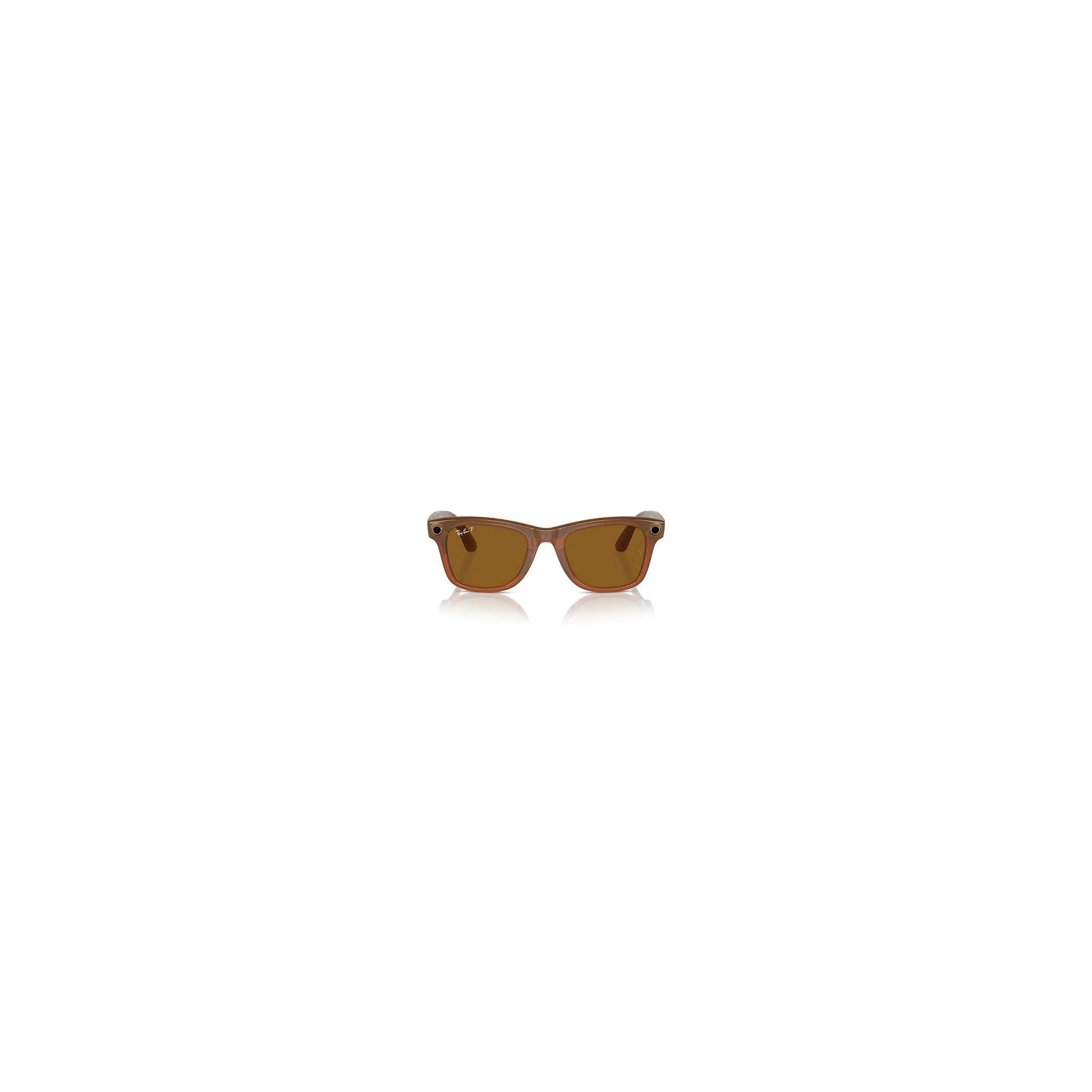 Ray-Ban Meta Wayfarer Akilli Gozluk Parlak Karamel Pol... - Ucuzbudur