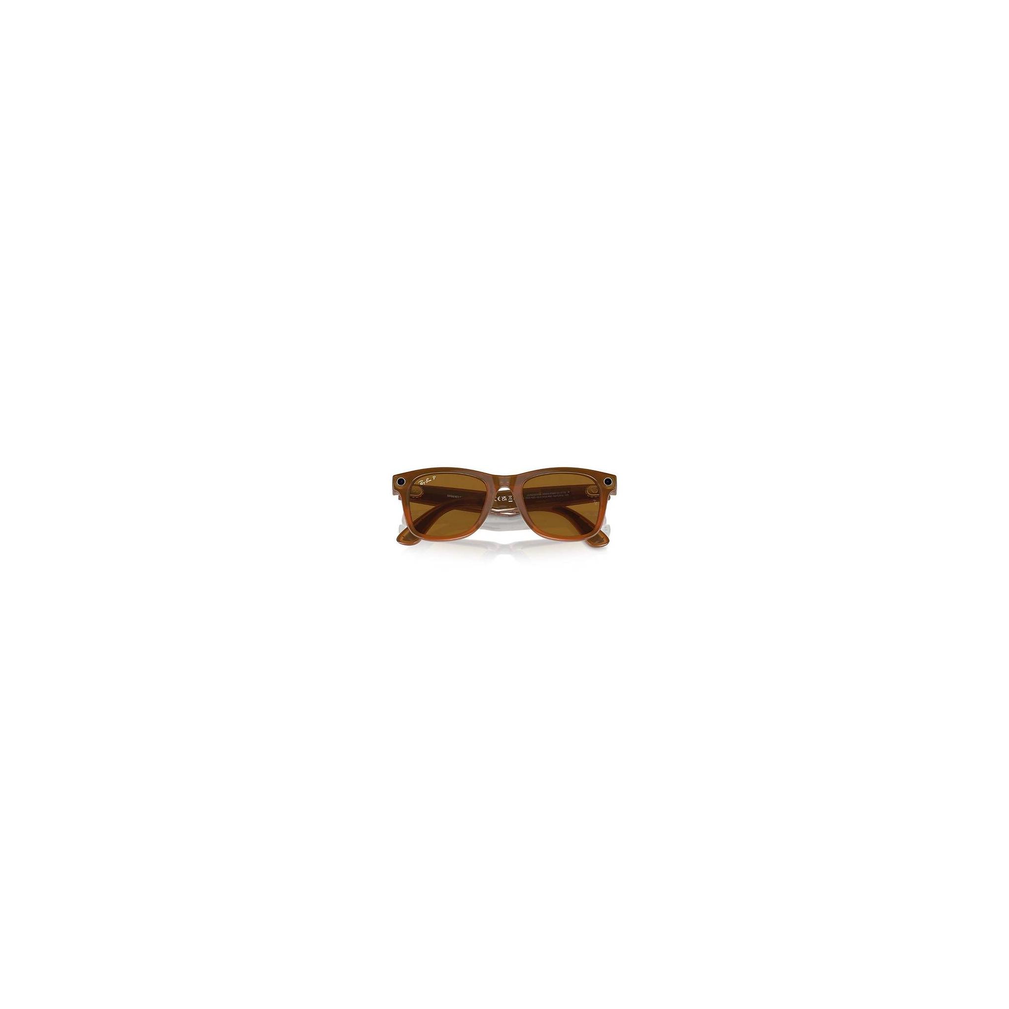 Ray-Ban Meta Wayfarer Akilli Gozluk Parlak Karamel Pol... - Ucuzbudur