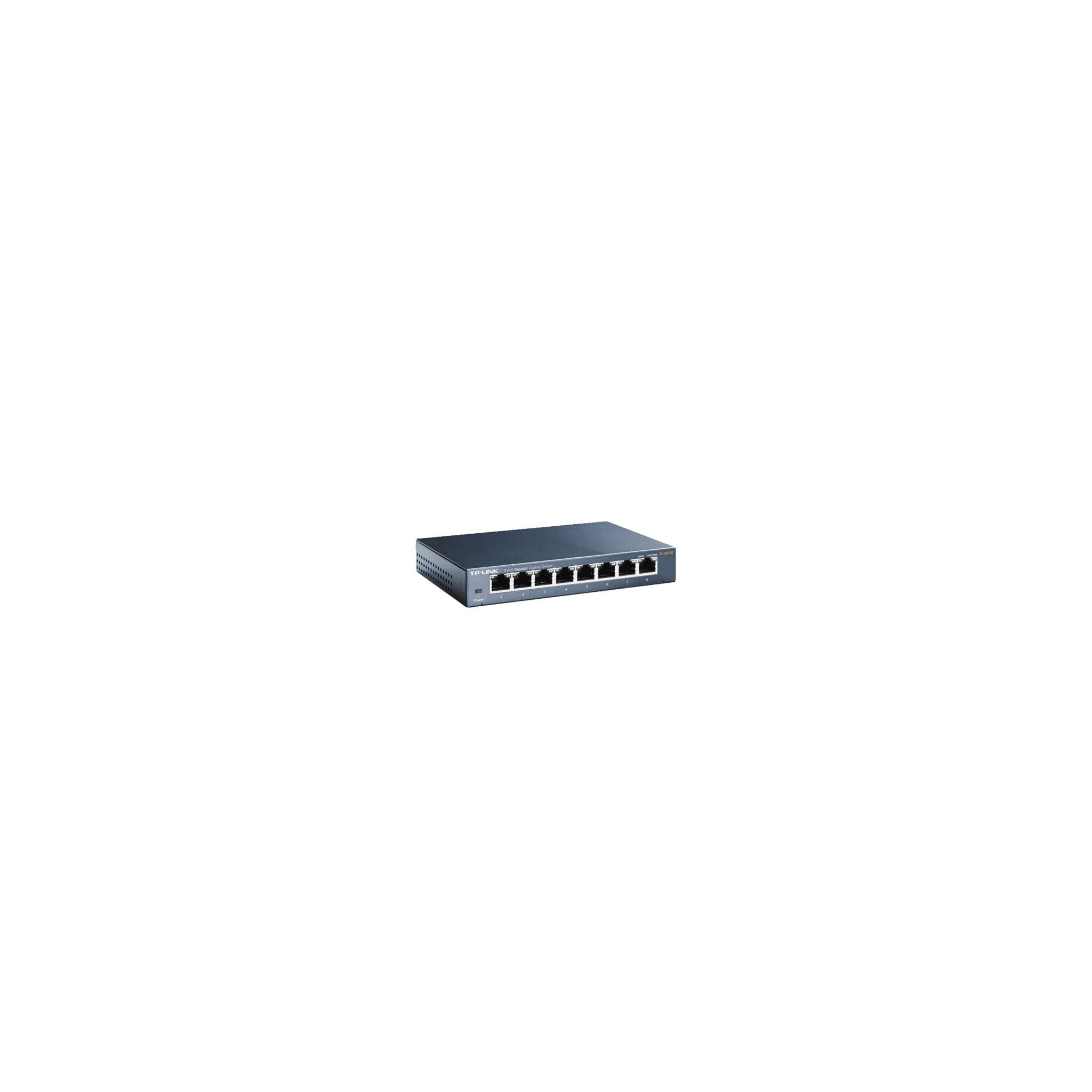 TP-LİNK TL-SG108 SWİTCH 8 PORTS BLACK - Ucuzbudur